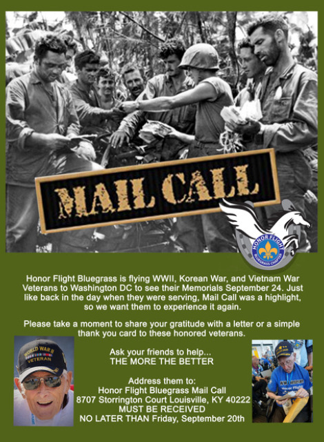 Schedule | Honor Flight Bluegrass